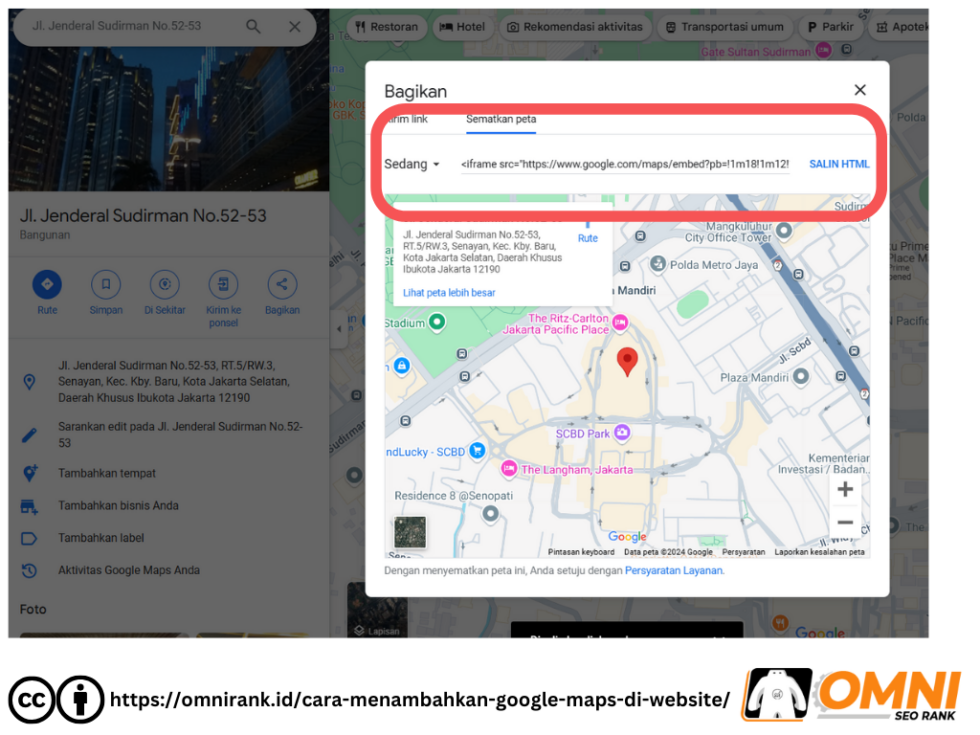 Cara Menambahkan Google Maps di Website