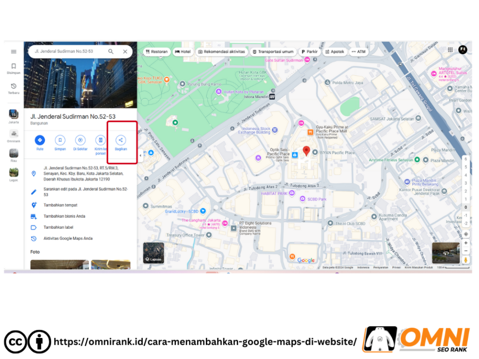 Cara Menambahkan Google Maps di Website
